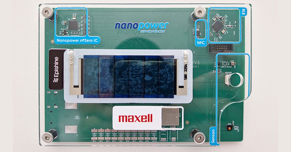 Nanopower | nPZero, Maxell, and Epishine demonstrator