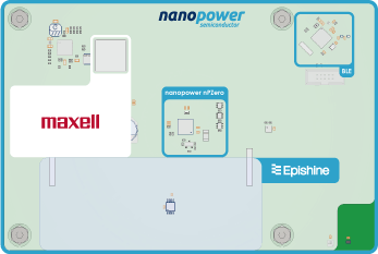 Nanopower | nPZero, Maxell, and Epishine demonstrator